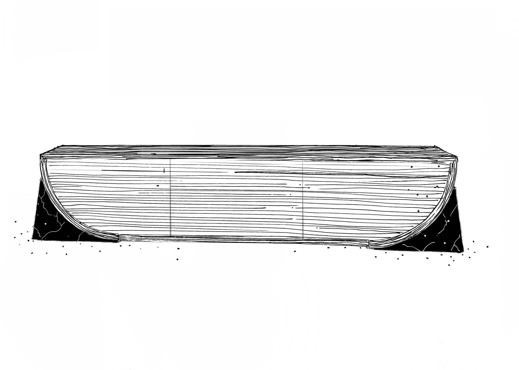 Stall — table basse, Linteloo – Anthony Guerrée