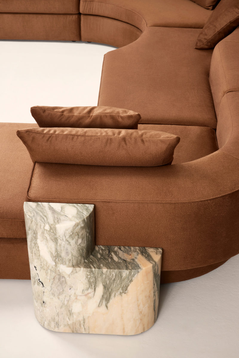 Orbe — Sectional sofa, La Chance – Anthony Guerrée